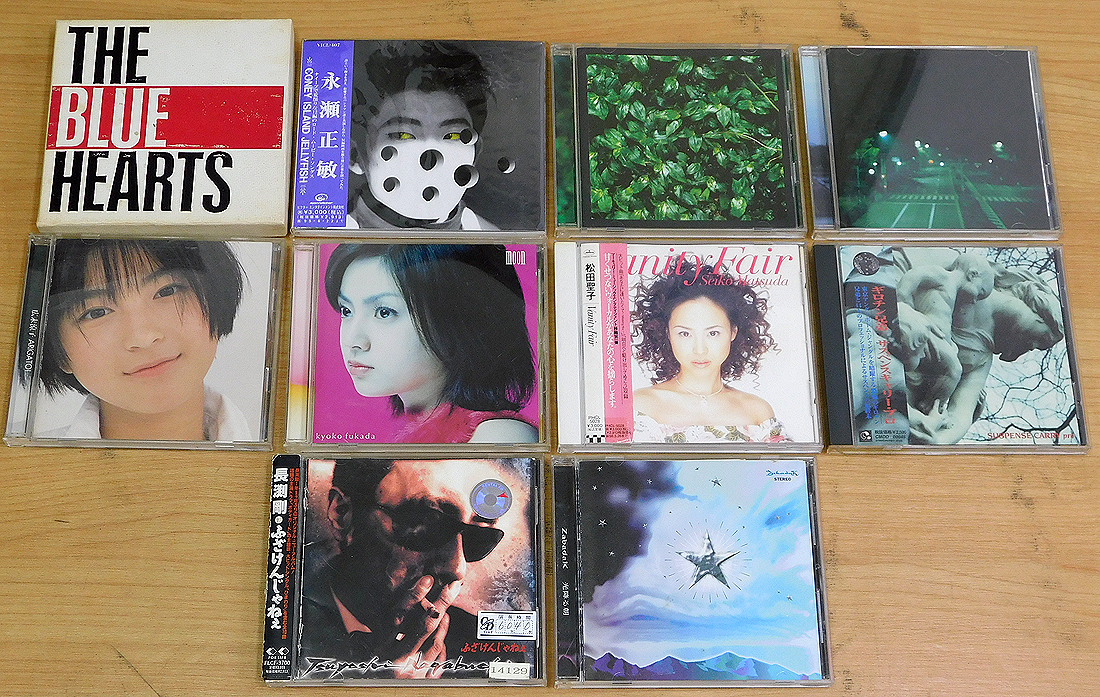 日本代購代標第一品牌【樂淘letao】－処分品 邦楽CD 約210枚まとめ売り大量セット/松田聖子/酒井法子/THE BLUE HEARTS/GAO/長渕剛/エレカシ/くるり ...